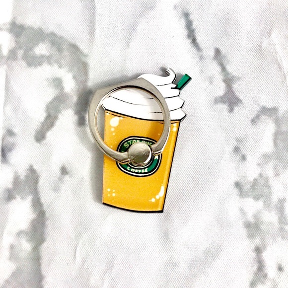 Starbucks | Accessories | New Starbucks Pop Socket Phone Holder Drink ...